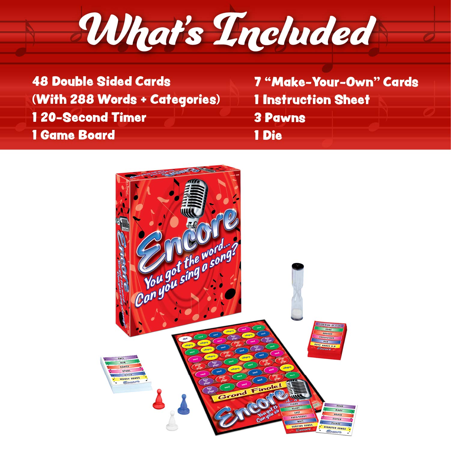 Endless Games Encore Board Game - Sing Songs to Win