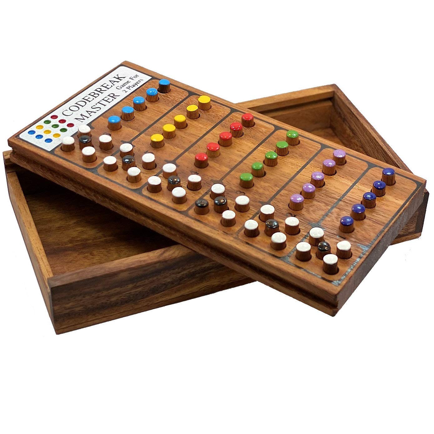 Codebreak Game Top Strategy Wooden Board Games for Age 12+ and Adults