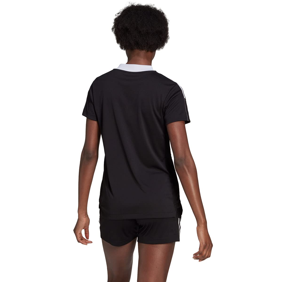 adidas womens Tiro 21 Training Jersey Black XX-Large