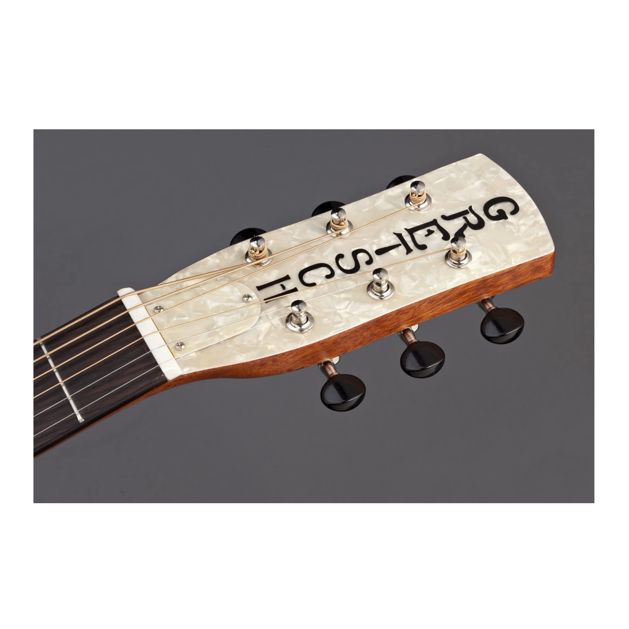 Gretsch G9200 Boxcar Round-Neck Mahogany Body Resonator 6-String Guitar with Padauk Fingerboard (Natural Finish)