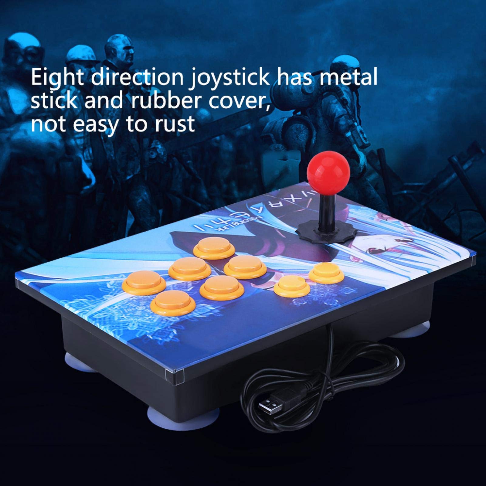 Ball Top Joystick Controller Arcade Joystick DIY Controller Games Machine
