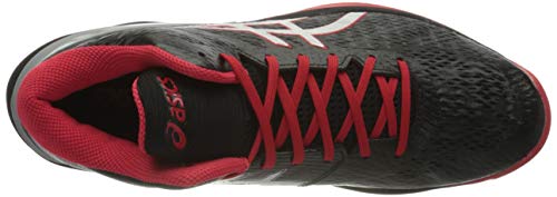 ASICS Men's Running, Black Pure Silver, 9.5
