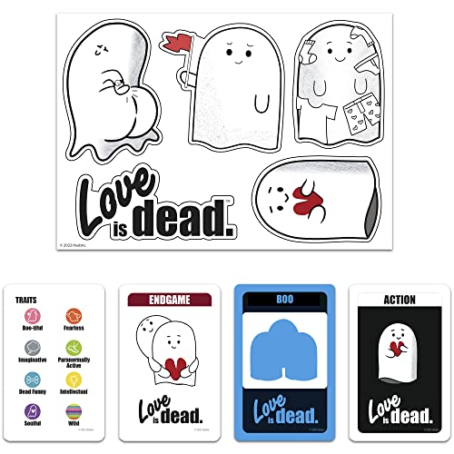Hasbro Gaming Love is Dead Game, Party Card Game for Adults and Teens, Hilarious Light Strategy Dating Game for 2-5 Players Ages 13 and Up