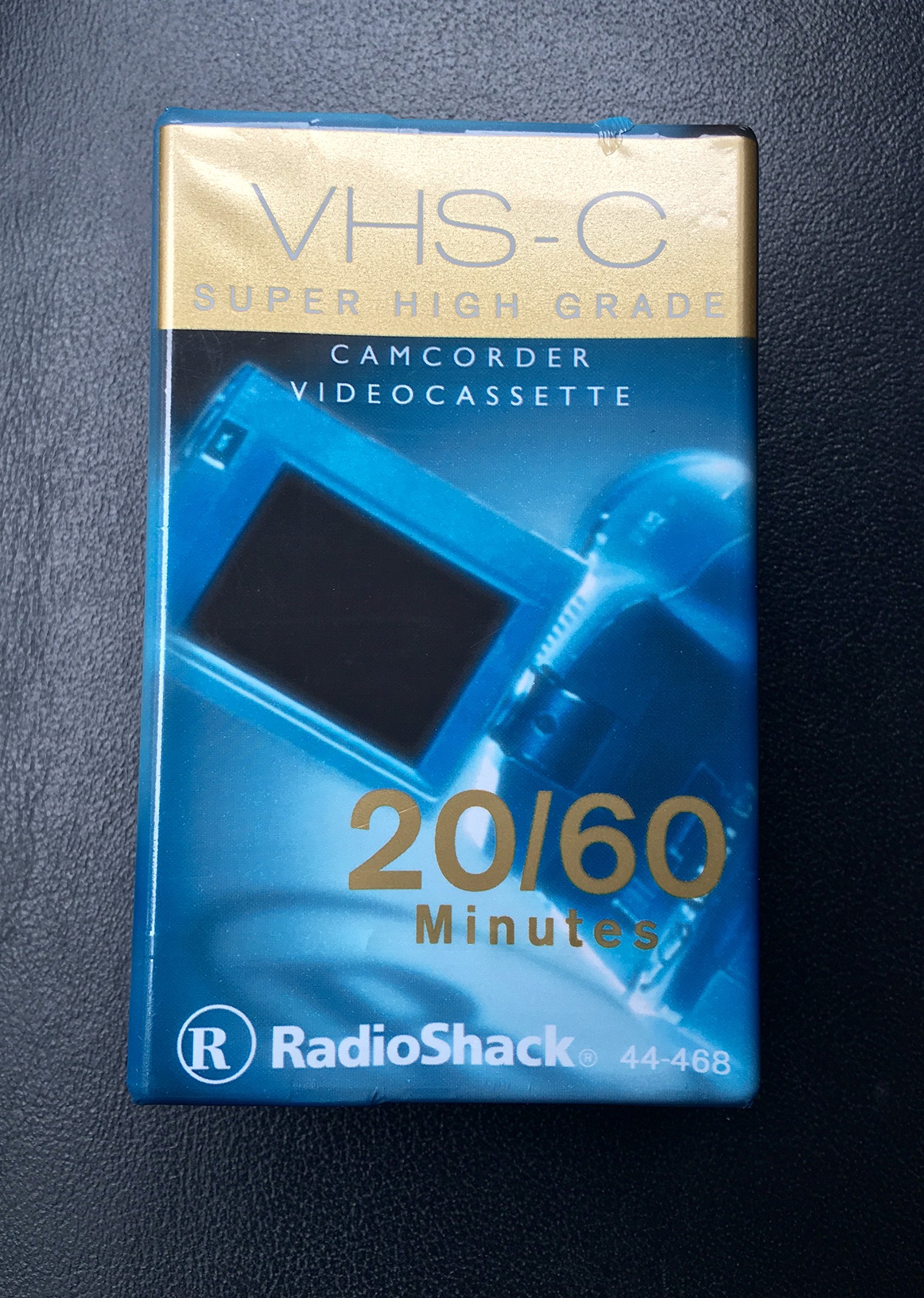 VHS-C Super High Grade Camcorder Videocassette 20/60 Minute Radioshack