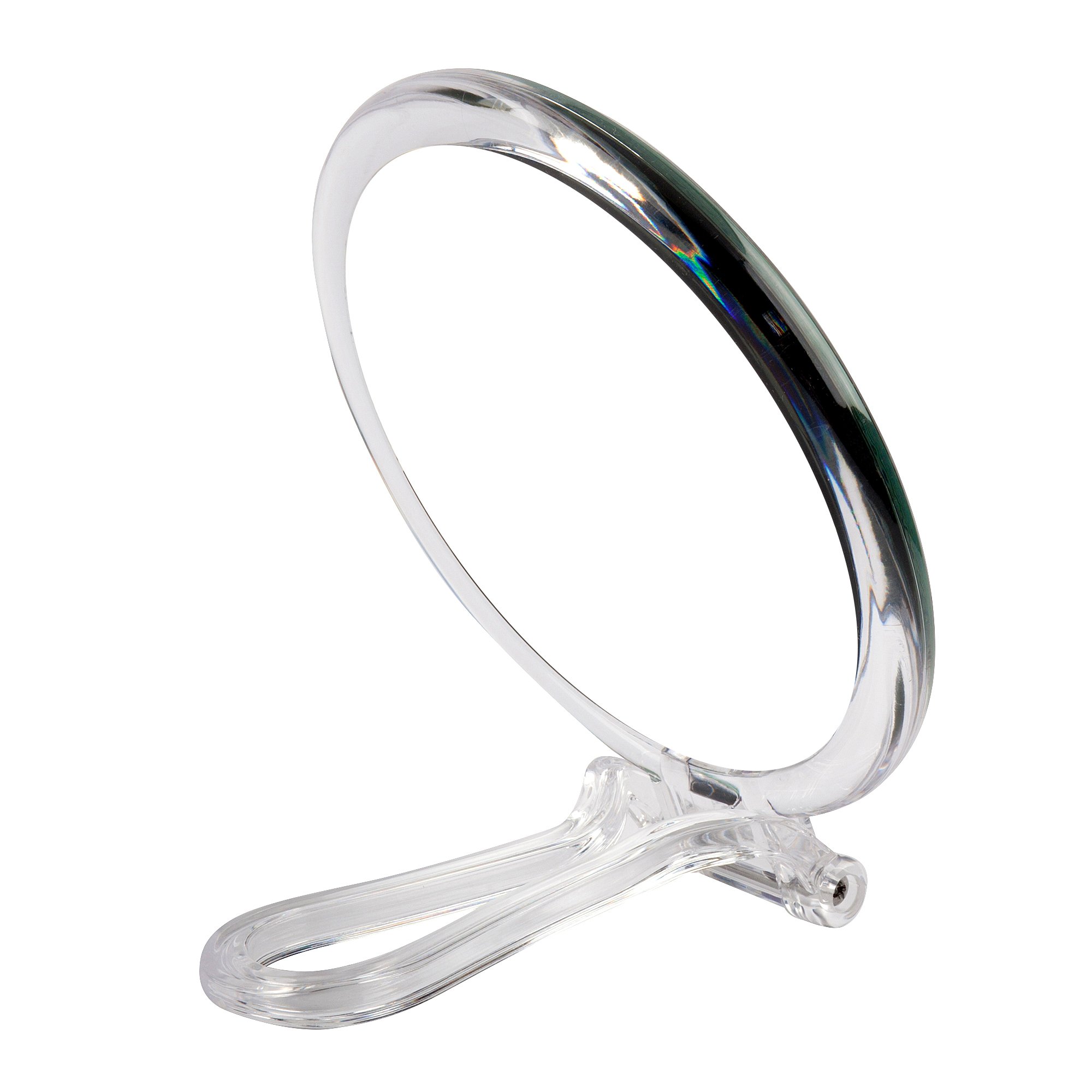 Miss Sweet Folding Hand Held Mirror with 10x Magnification & True Image, 6.1inch Travel Mirror (10X)