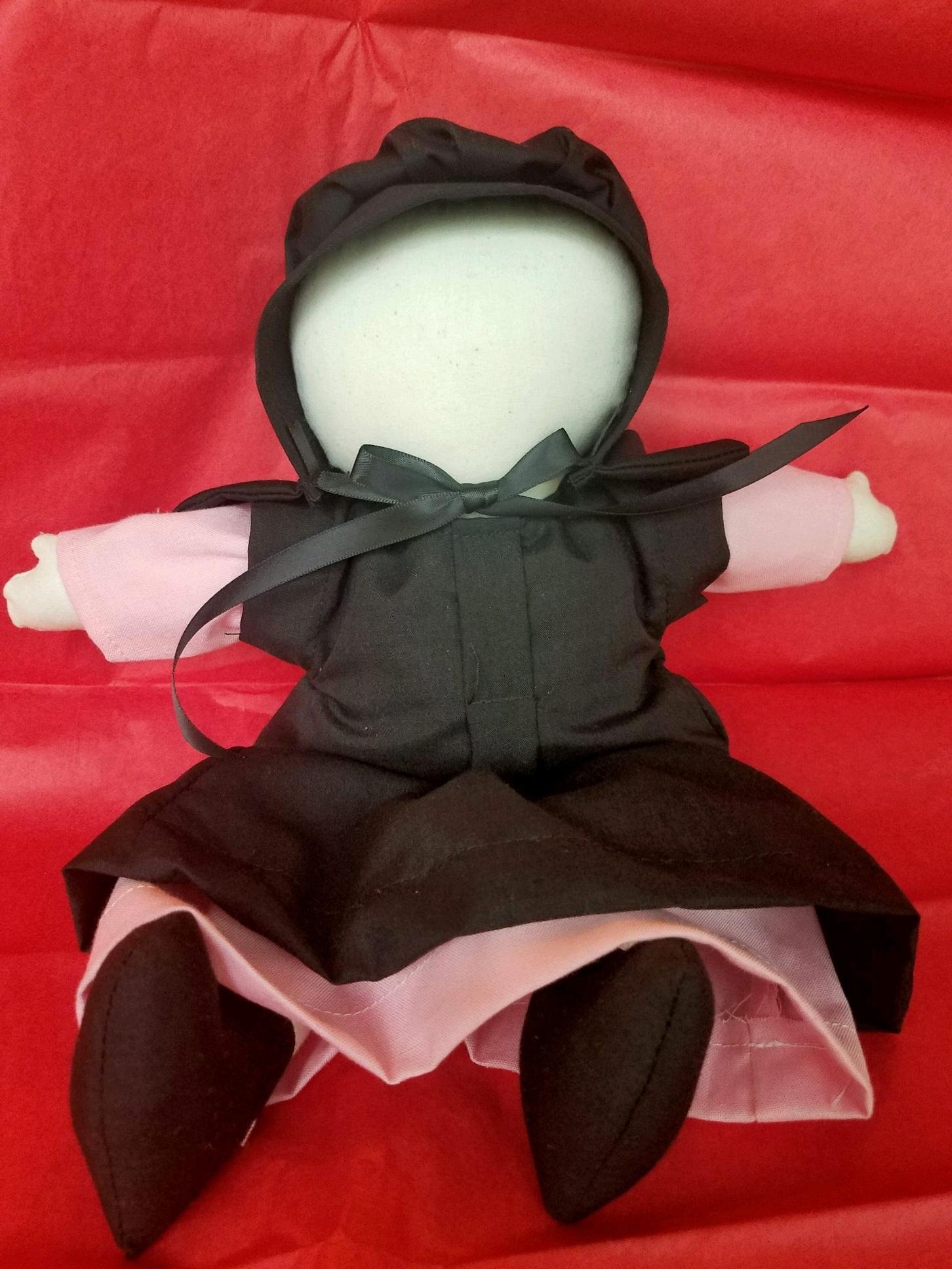 Amish Handmade girl doll