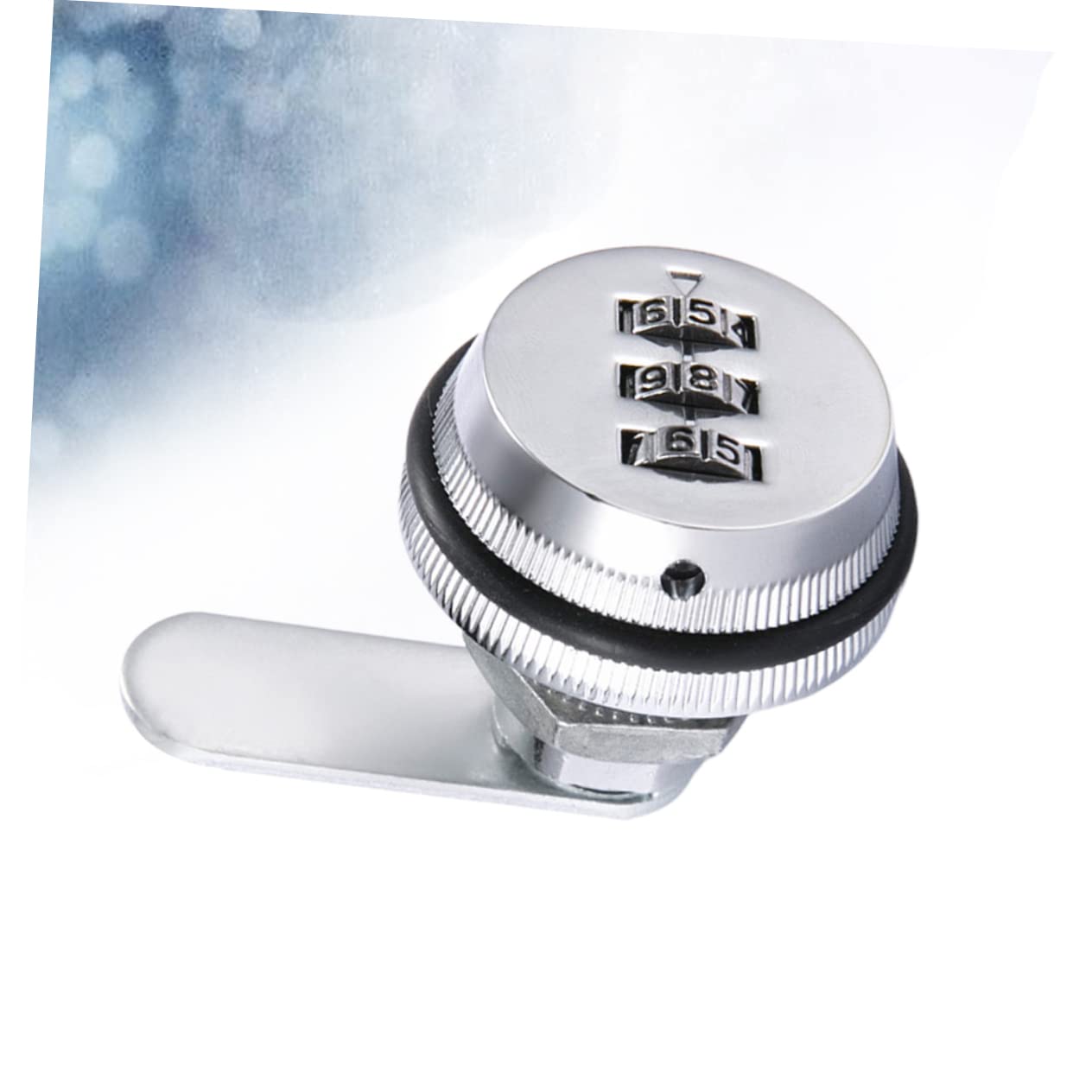 Angoily 3pcs Password Mailbox with Lock Security Keyless Cylinder Lock Mailbox Cam Lock Mailbox Numbers 3-dial Code Camlock Combination Cabinet Lock Number Lock Cupboard Mechanical