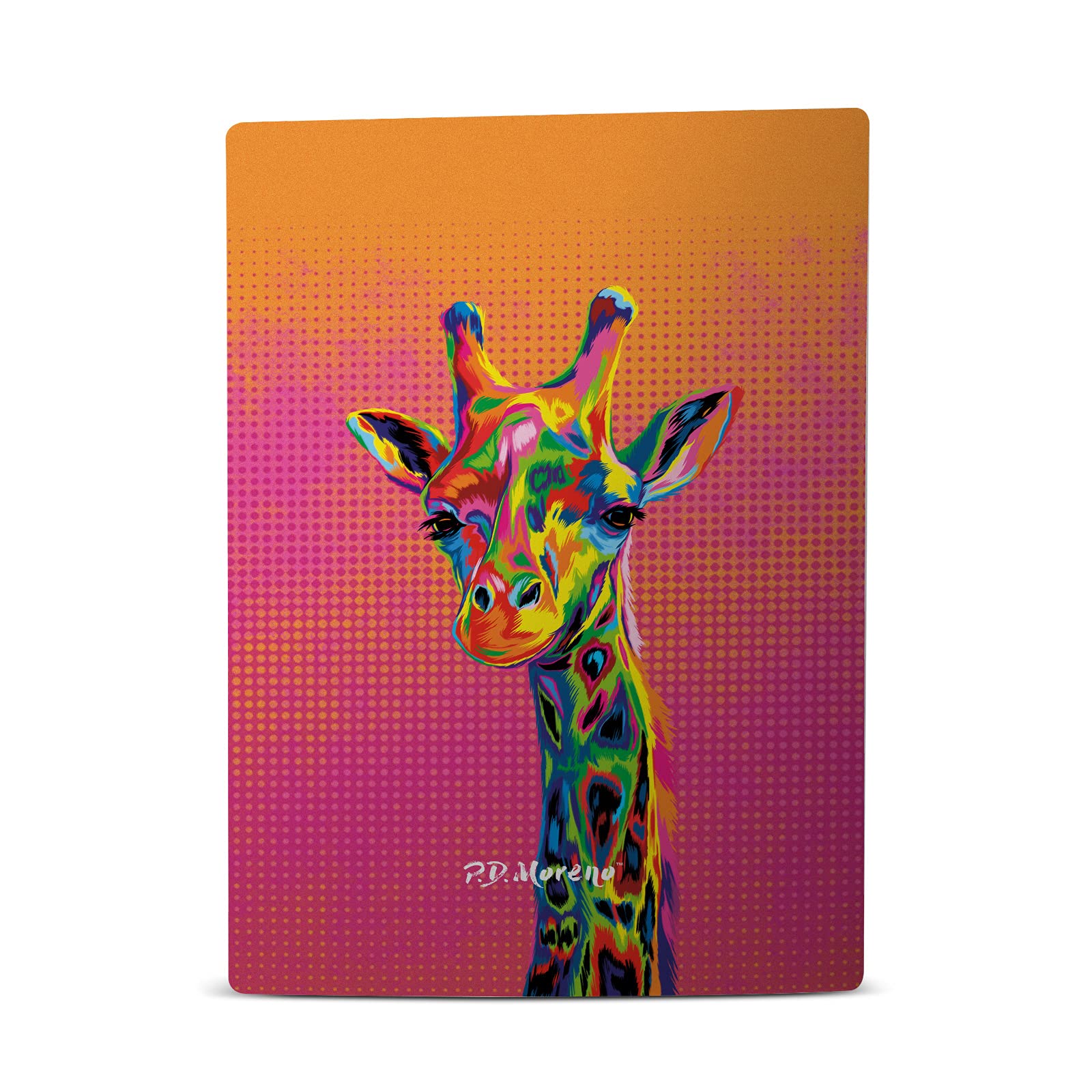 Head Case Designs Officially Licensed P.D. Moreno Giraffe Animals II Vinyl Faceplate Sticker Gaming Skin Decal Cover Compatible With Sony PlayStation 5 PS5 Disc Edition Console & DualSense Controller