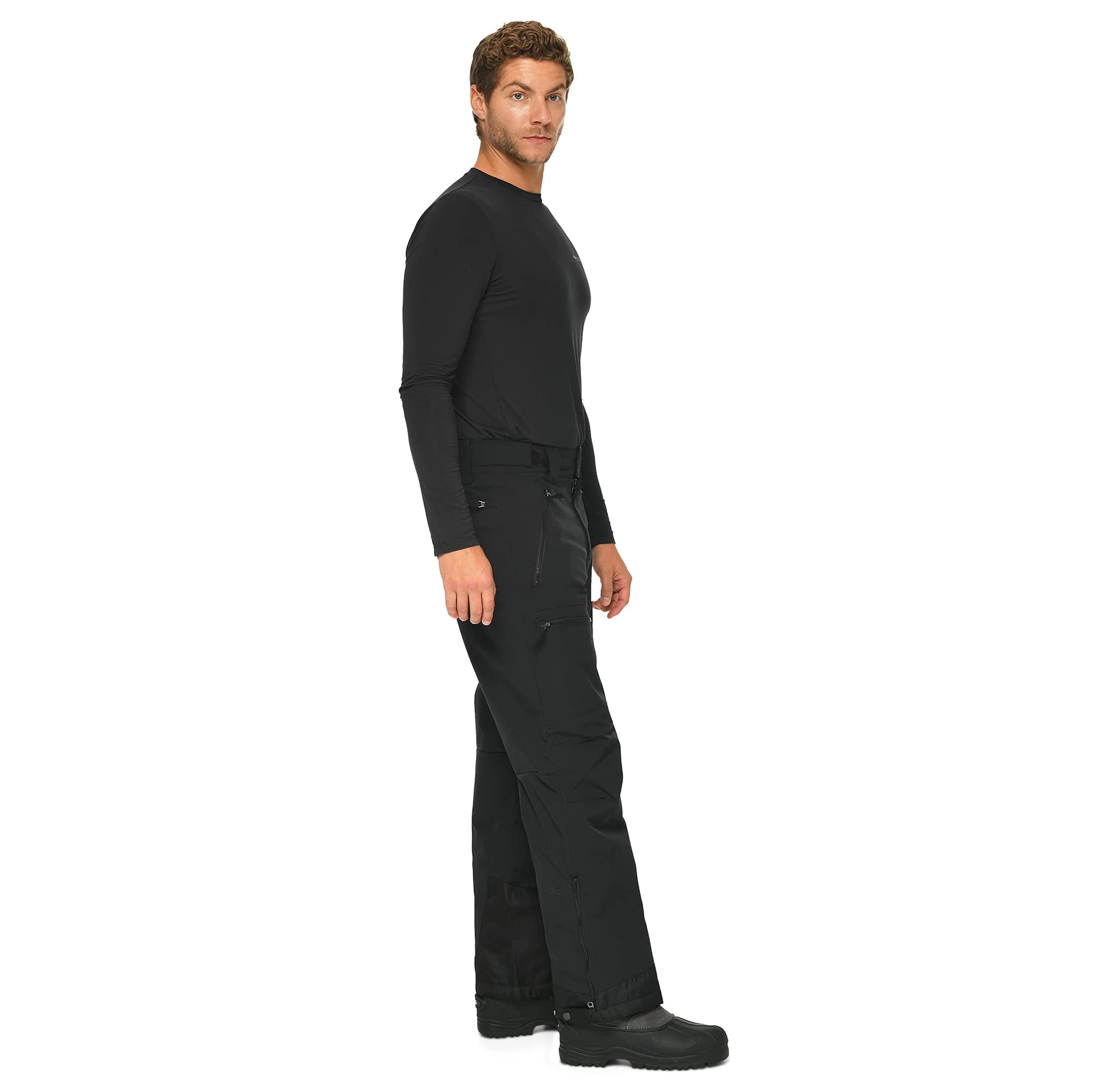 Arctix Men's Mountain Insulated Ski Pants, Black, Medium/32" , 2500