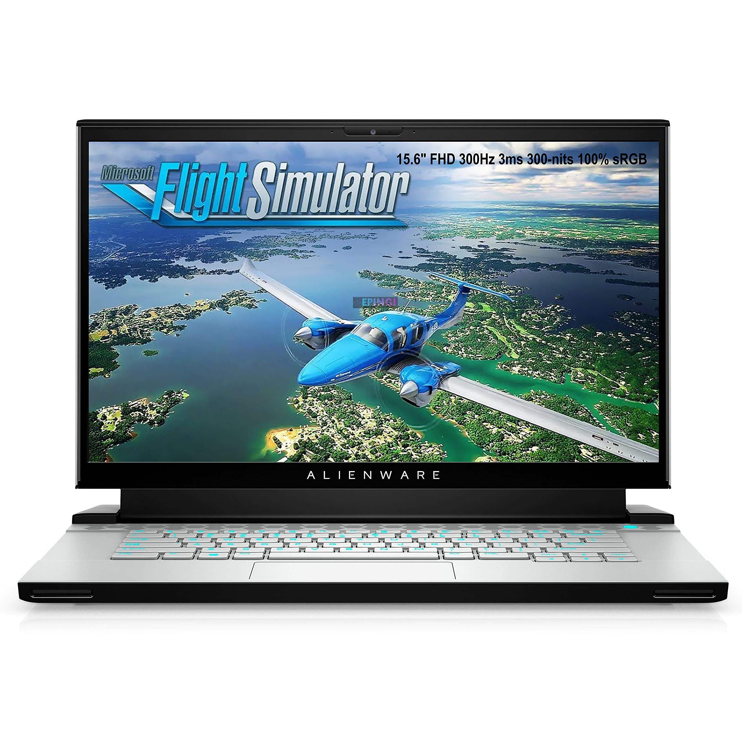 Alienware m15 R3 RTX 2080 8GB 15.6" 300hz FHD Gaming Laptop Computer, Intel 8-Cores i7-10875H up to 5.1GHz, 32GB DDR4 RAM, 1TB PCIe SSD, WiFi 6, Cryo-Tech Cooling, Windows 10 (Renewed)