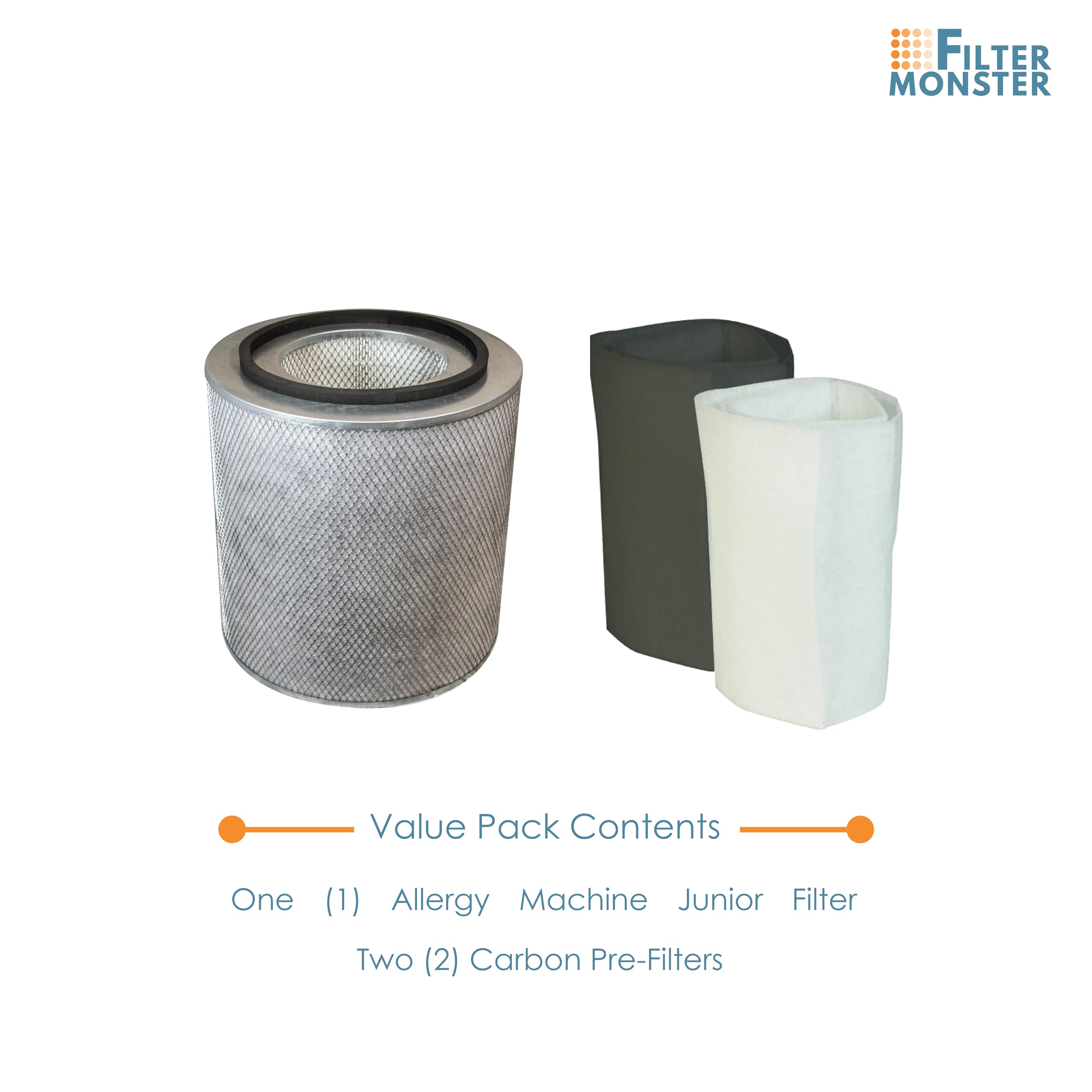 Filter-Monster - Replacement Compatible with Austin Air Allergy Machine Junior (HM205) Filter with Pre-Filter