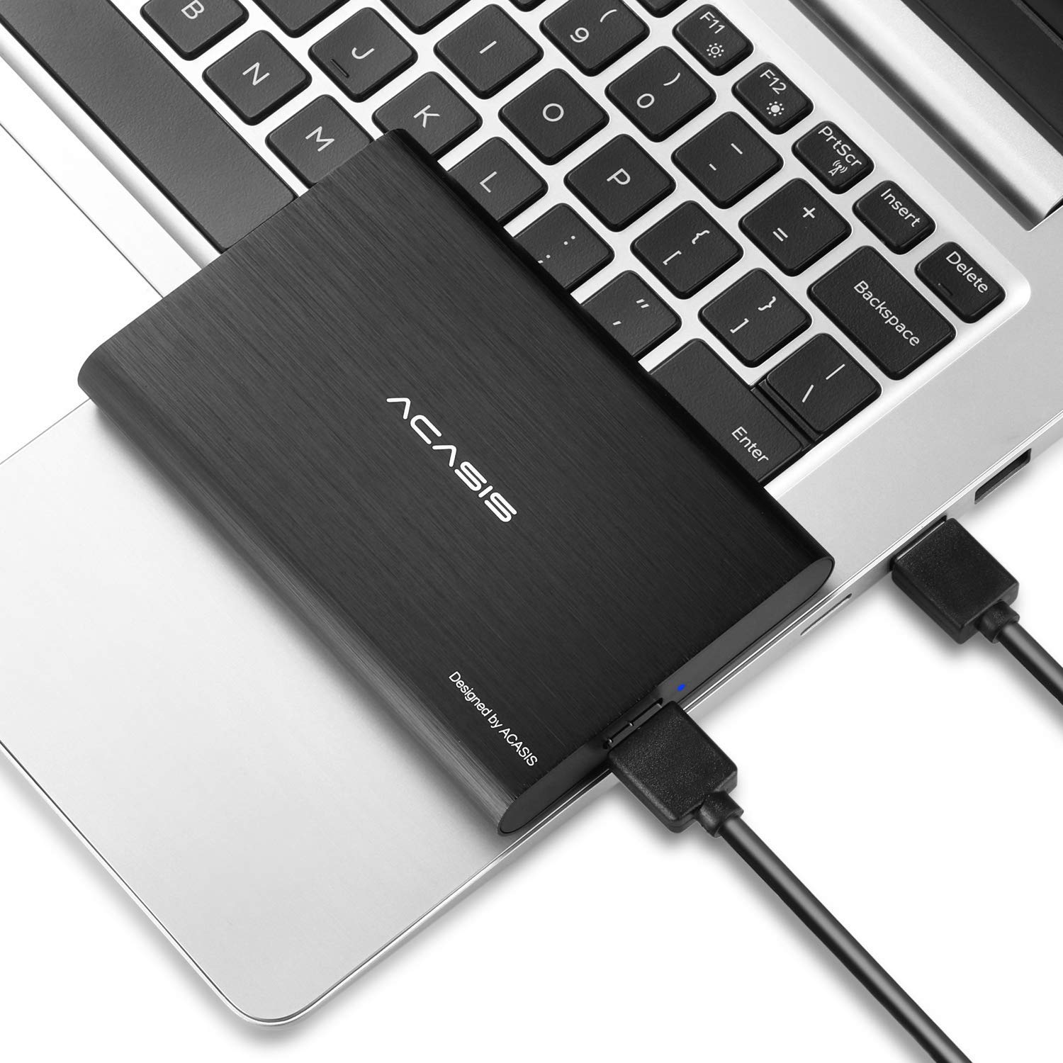 ACASIS USB3.0 2.5" Portable External Hard Drive 500GB Hard Drive for PC,Laptop,Mac,PS4, Xbox one (500GB, Gold)