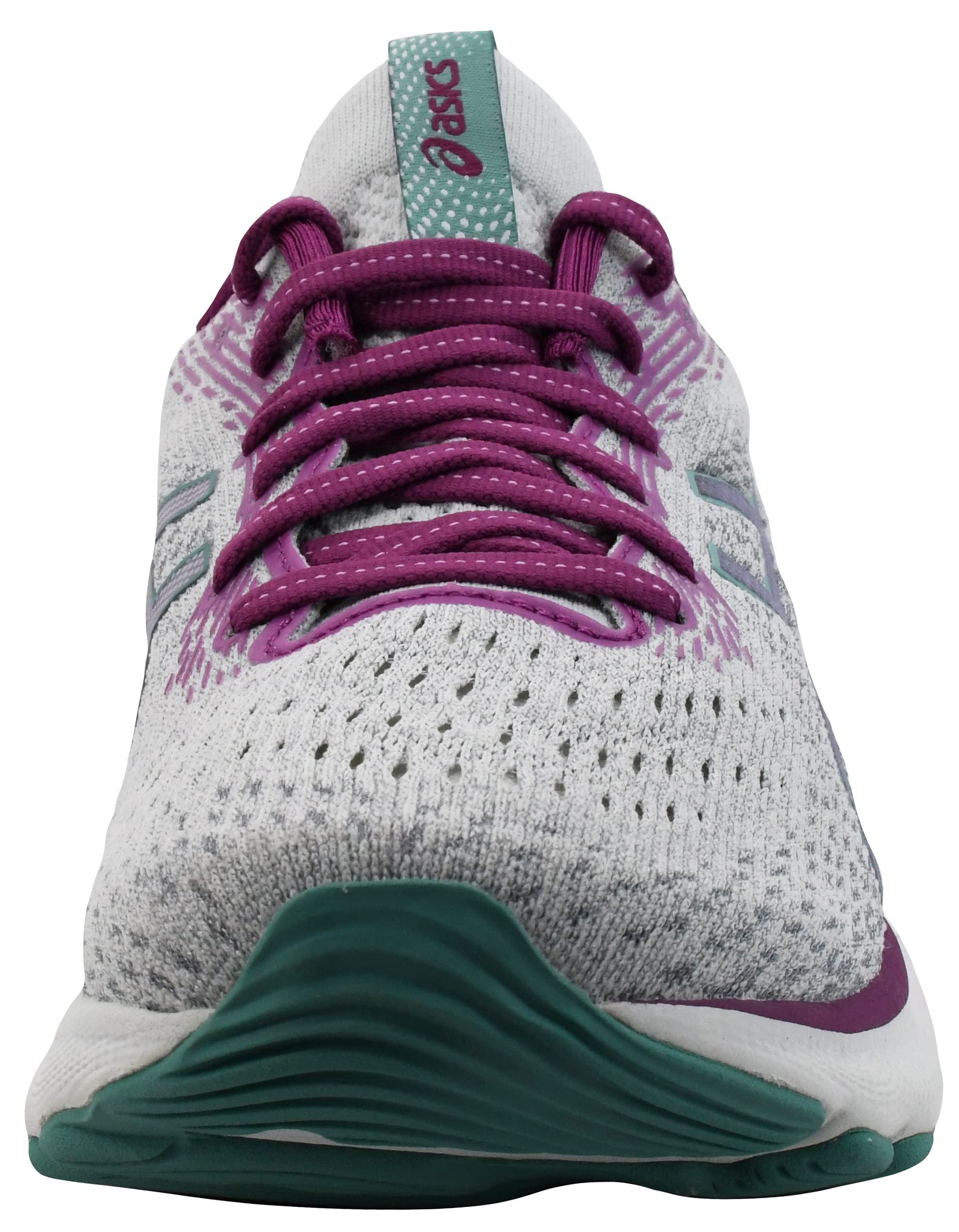 ASICS Women's Gel-Nimbus 24 Running Shoes, 9.5, Polar Shade/Sage