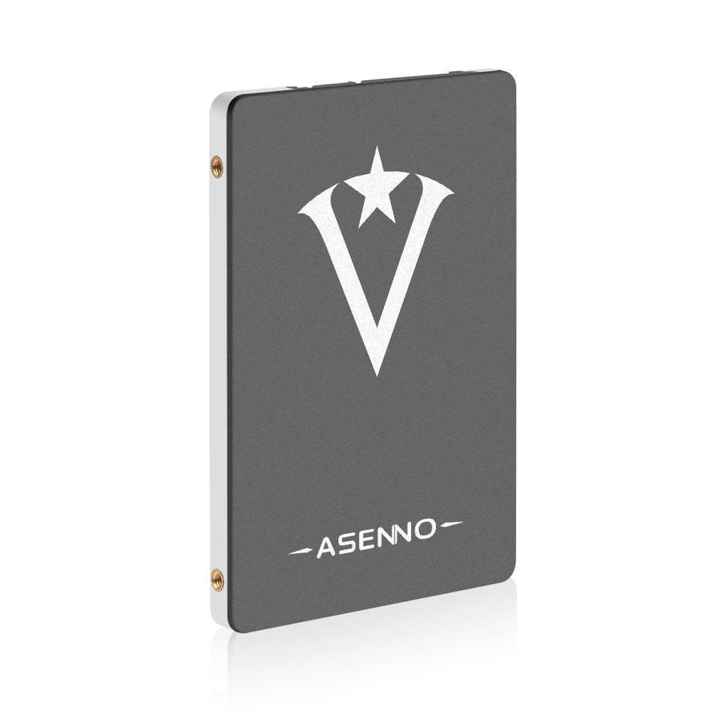 ASENNO SSD 1TB 960GB 2.5 Inch SSD SATAIII 6GB/s Up to 560MB/s with 1024M Cache Internal Solid State Drive for Notebook Tablet Desktop PC