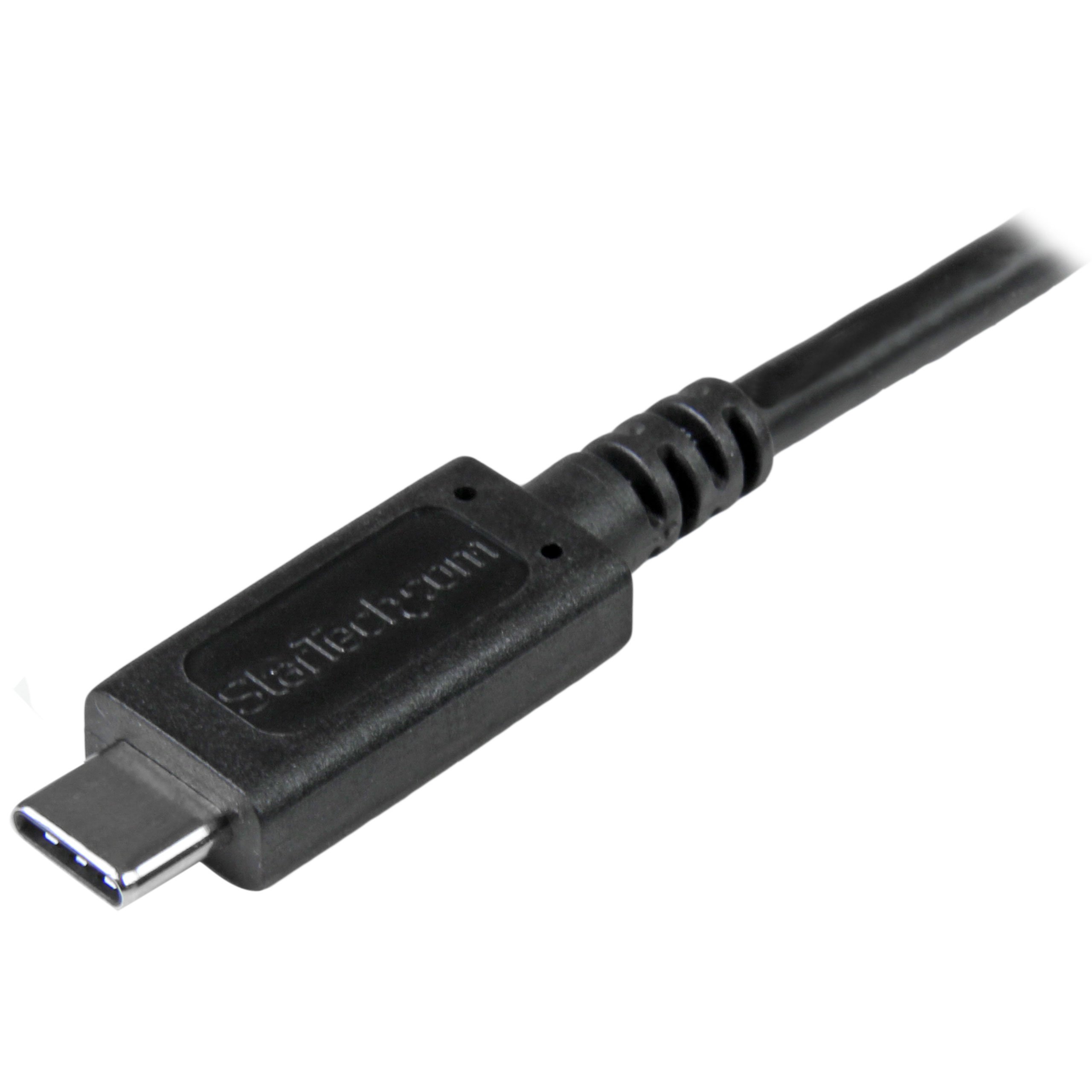 StarTech.com USB C to Micro USB Cable 0.5m - USB 3.1 Type C to Micro USB Type B Cable - Micro USB 3.1 to USB-C - Thunderbolt 3 Compatible (USB31CUB50CM)