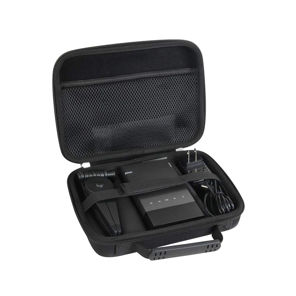 Anleo Hard Travel Case for Vamvo/ELEPHAS Ultra Mini Portable Projector 1080p Supported HD DLP LED Rechargeable Pico Projector (Only Case)