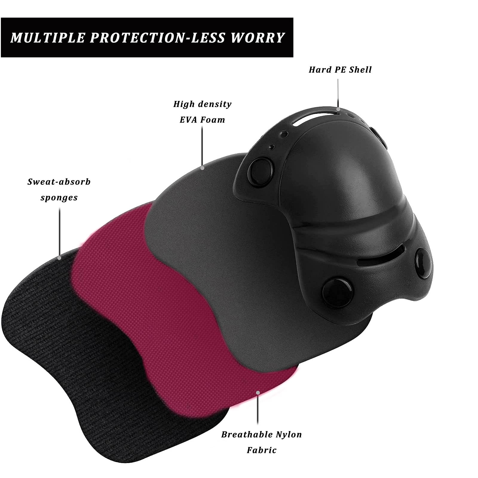 Anikea Kids Protective Gear - Knee Pads Elbow Pads Wrist Guard Set for Bike, Cycling, Roller Skating, Skateboard, Inline Skating, Hover Boards