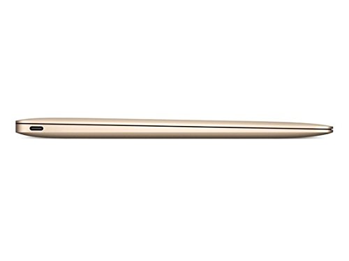 Apple MacBook (Mid 2017) 12in Laptop, 226ppi, Intel Core M3-7Y32 Dual-Core, 256GB, 8GB DDR3, 802.11ac, Bluetooth, macOS 10.12.5 Sierra - Gold (Renewed)