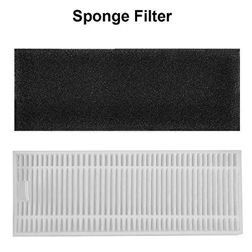 Amarey General Replacement Kit Accessories A800 & A900 & A980, 2pcs Side Brush, 1pcs Filter, 1pcs Rolling Brush