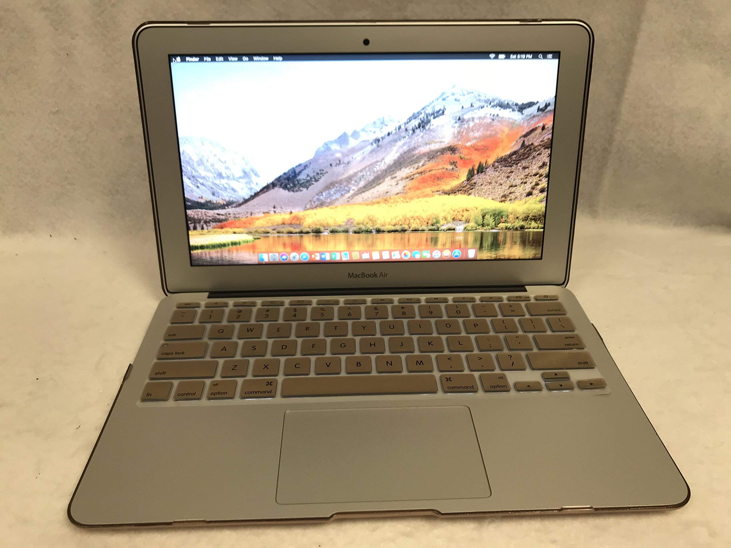 Apple MacBook Air MJVM2LL/A Intel Core i5-5250U X2 1.6GHz 4GB 128GB SSD, Silver (Scratch and Dent) (Refurbished)
