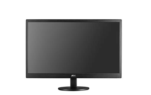 AOC E2070SWHN 19.5 inches HD 1600x900 Monitor, 5ms, HDMI/VGA, VESA, EPEAT Silver, EnergyStar (Renewed)