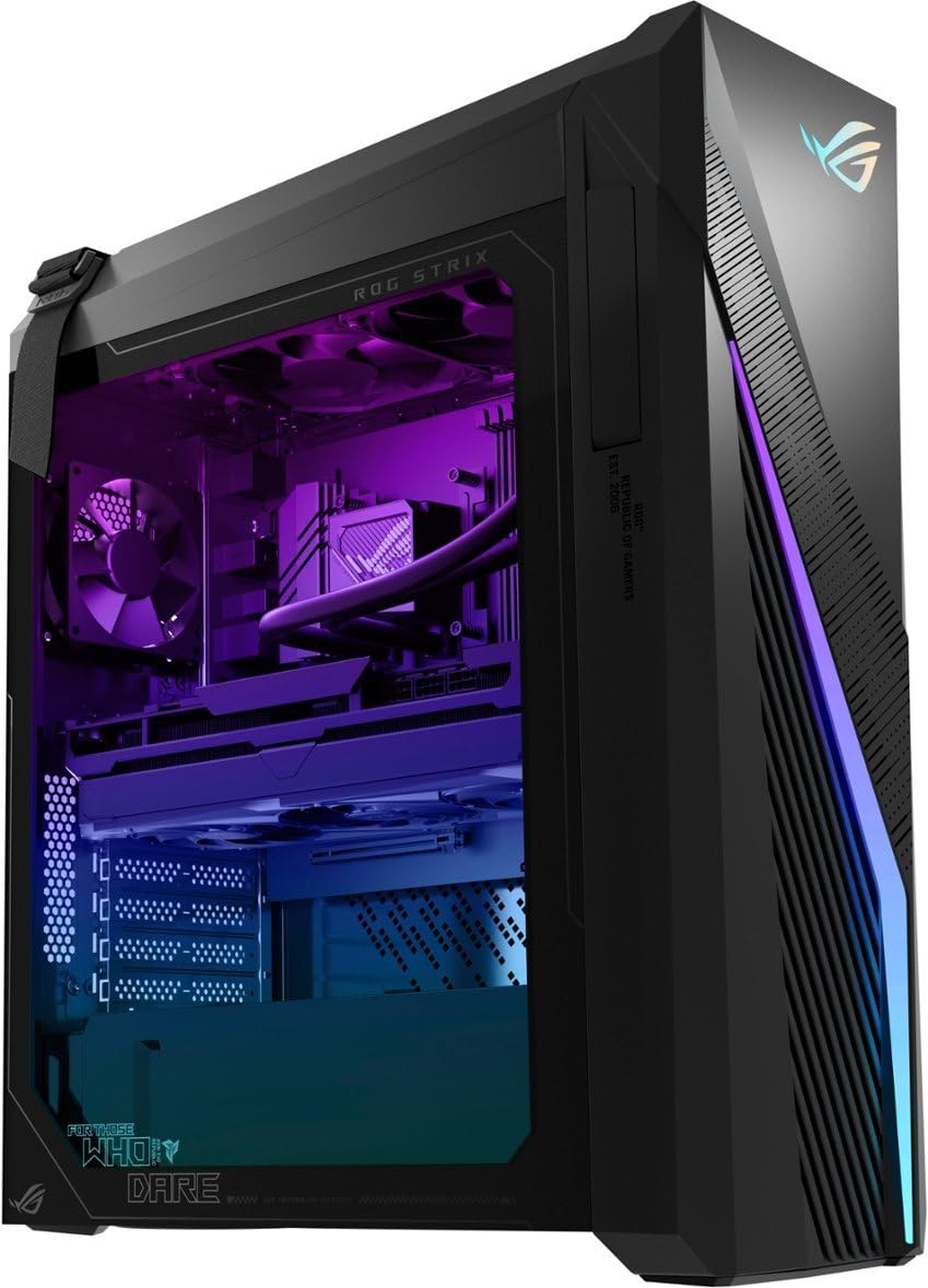 ASUS ROG Strix G16CH Gaming & Entertainment Desktop PC (Intel i7-13700KF 16-Core, 64GB RAM, 2TB PCIe SSD, GeForce RTX 3070, WiFi, Bluetooth, HDMI, USB 3.2, Win 11 Pro) with G2 Universal Dock