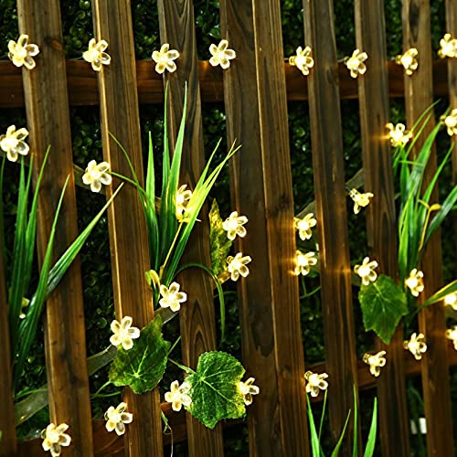 String Lights, Solar Decorative Light Tree Light Solar Fairy Lights Flowers Lights Festive Light for Home Courtyard, Garden, Yard, Lawn, Terrace