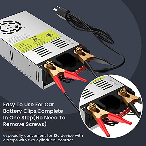 Anbull SMPS 110V AC to 24V DC Converter Power Supply Adapter Switch Transformer Max 25A 600W (New Version)