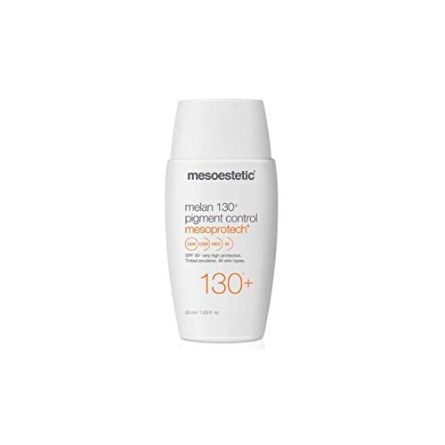 Mesoestetic Mesoprotech Melan Cream SPF 130+ Pigment Control-Protects Skin against UVB, UVA, HEV, IR-Facial Sunblock
