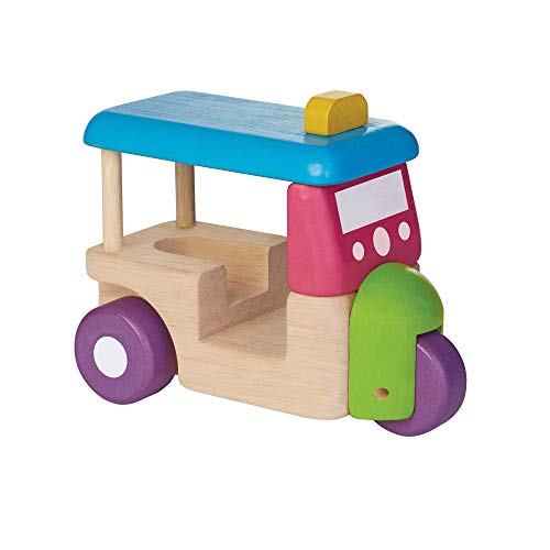 Amazon Basics Vehicles Mini Tuk Tuk, 5-Pack, Multicolor