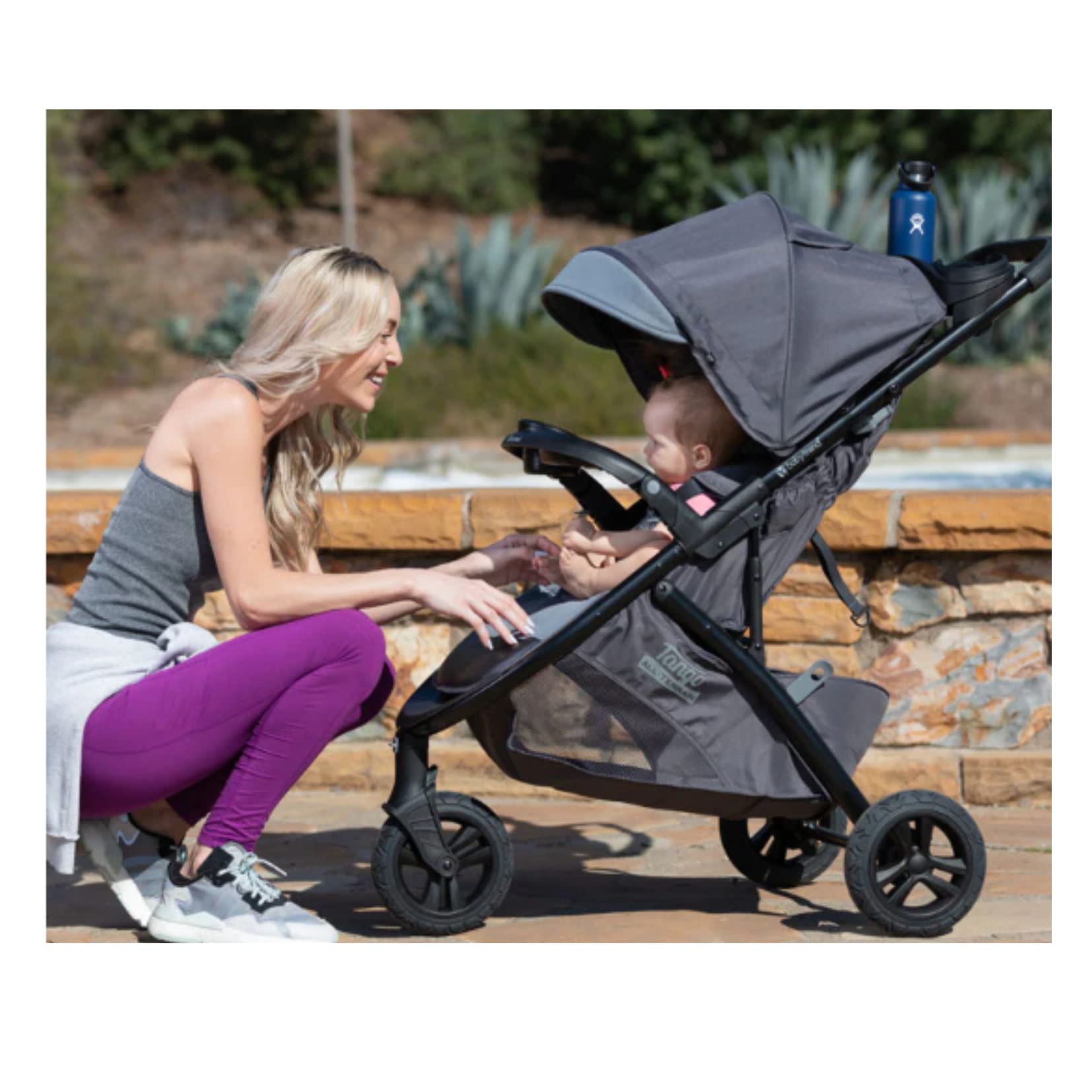 Baby Trend Tango Mini Stroller, Jet Black