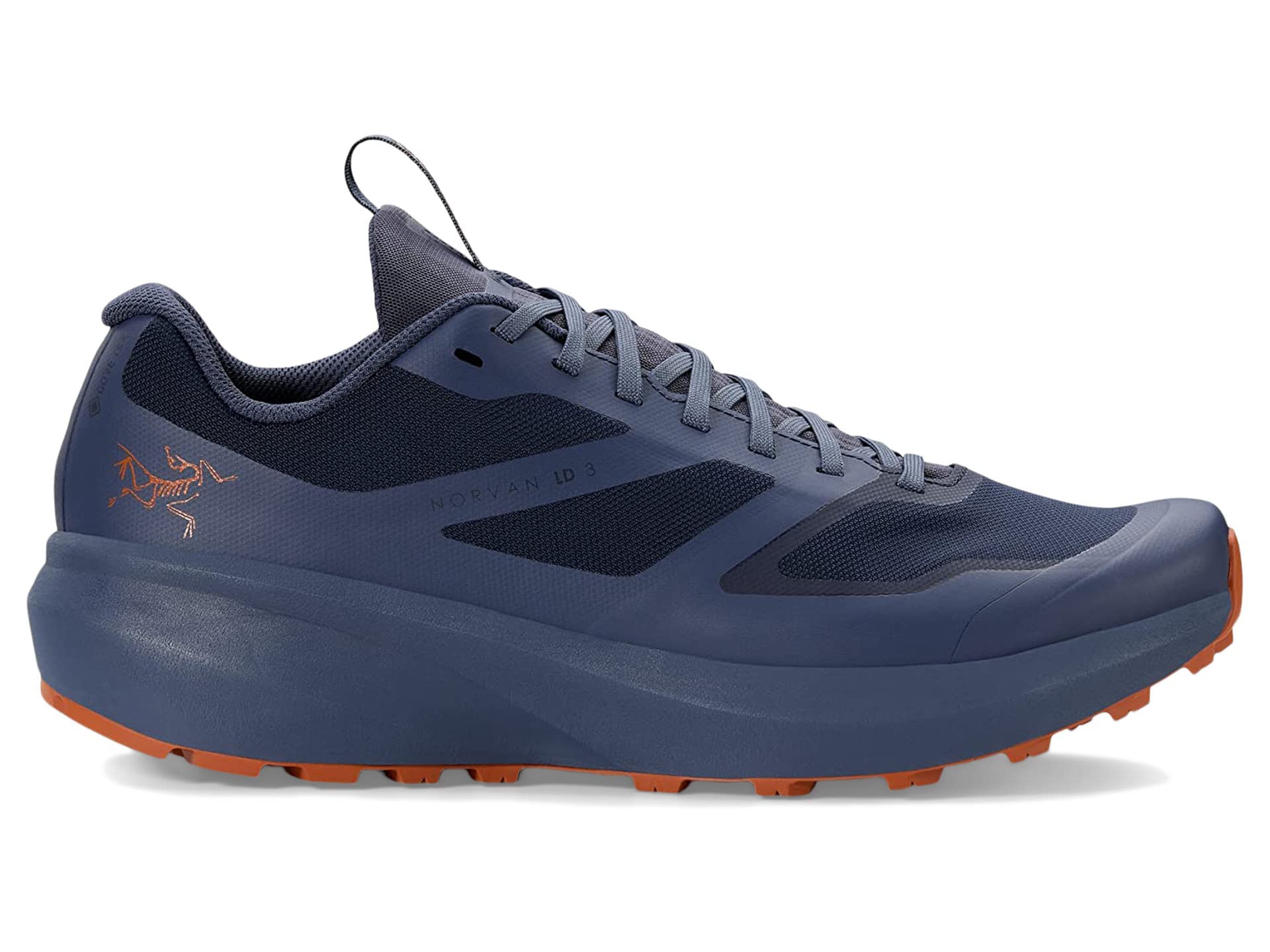 Arc'teryx Norvan LD 3 GTX Shoe | Long Distance Gore-Tex Trail Running Shoe | Kingfisher/Fika, 5.5
