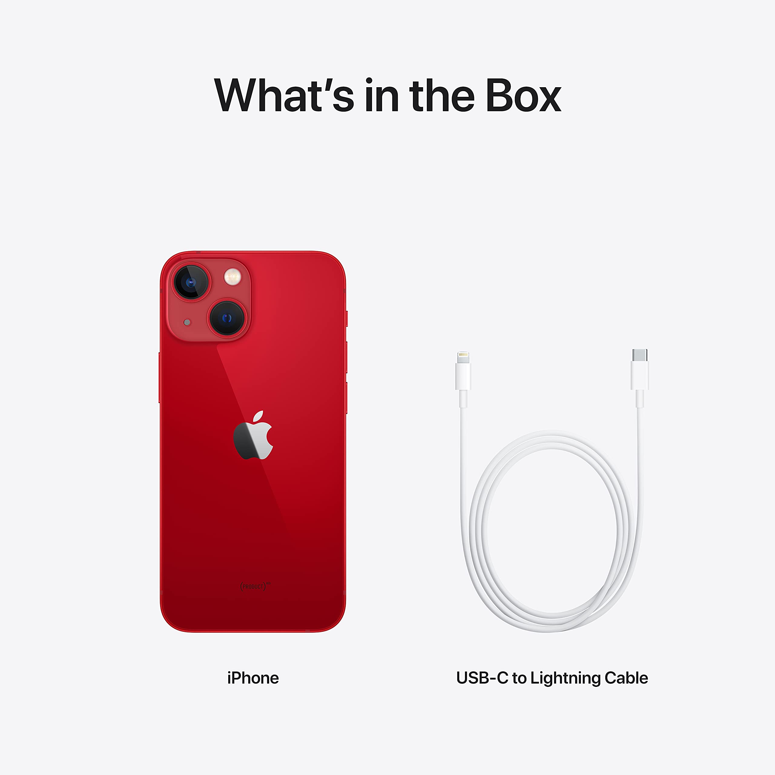 Apple iPhone 13 Mini (128GB, (Product) RED) [Locked] + Carrier Subscription