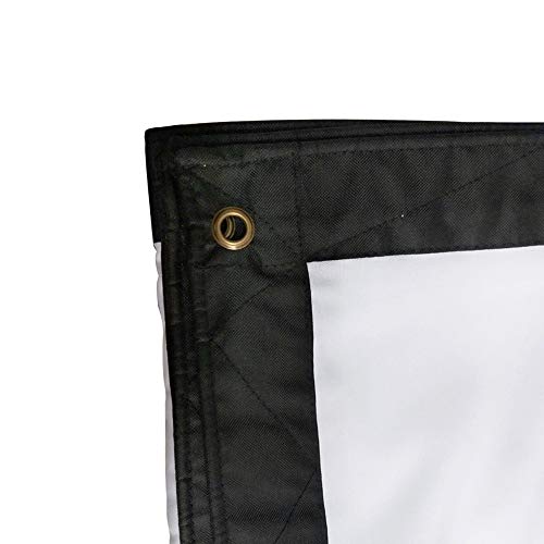APAINI 100-inch Projector Screen16:9 Canvas Matt Projection Screen Portable Foldable Anti-Crease Indoor Outdoor Projector Movies Screen