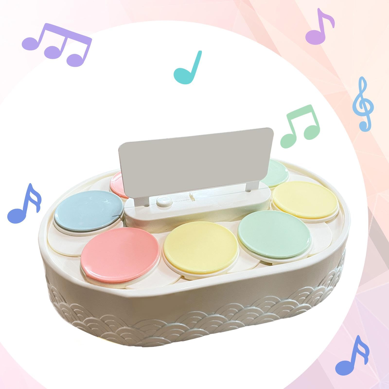 Automatic Rotating Table Display Stand Swing Tray Turntable, for Displaying Cupcakes, Desserts, Sushi, Jewelry