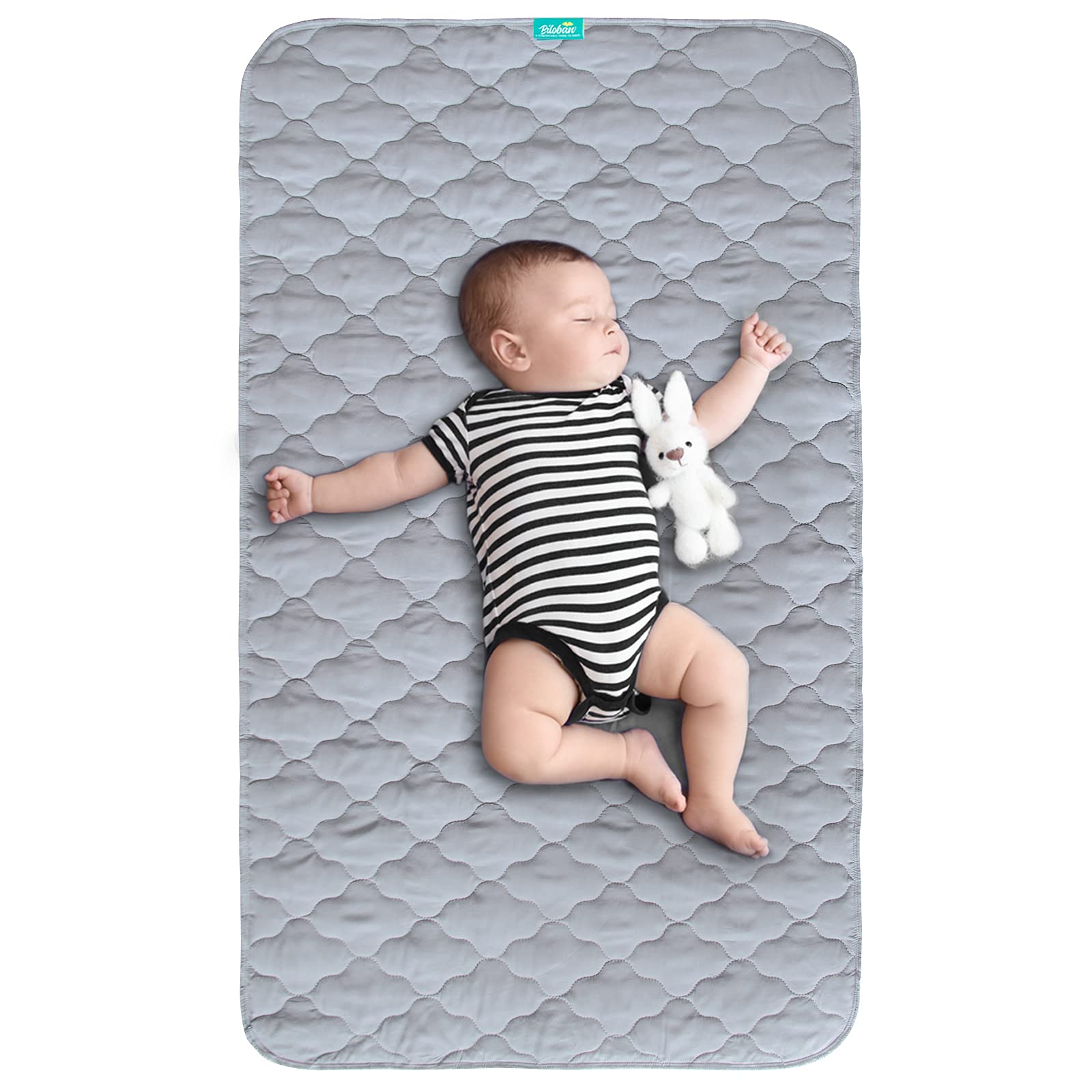 Crib Mattress Protector Waterproof & Crib Mattress Pad Cover