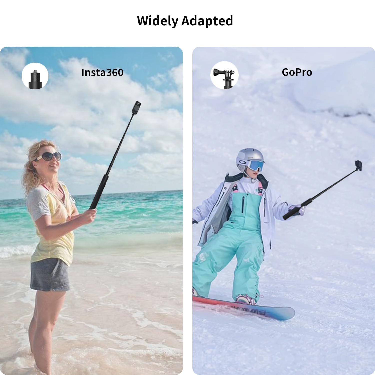 Auto Face Tracking Tripod for TIK Tok Vlog, No App Required, 360° Rotation Face Body Track Selfie Stick Phone Camera Mount, Rechargeable Wireless Smart Shooting Holder for Live Videos