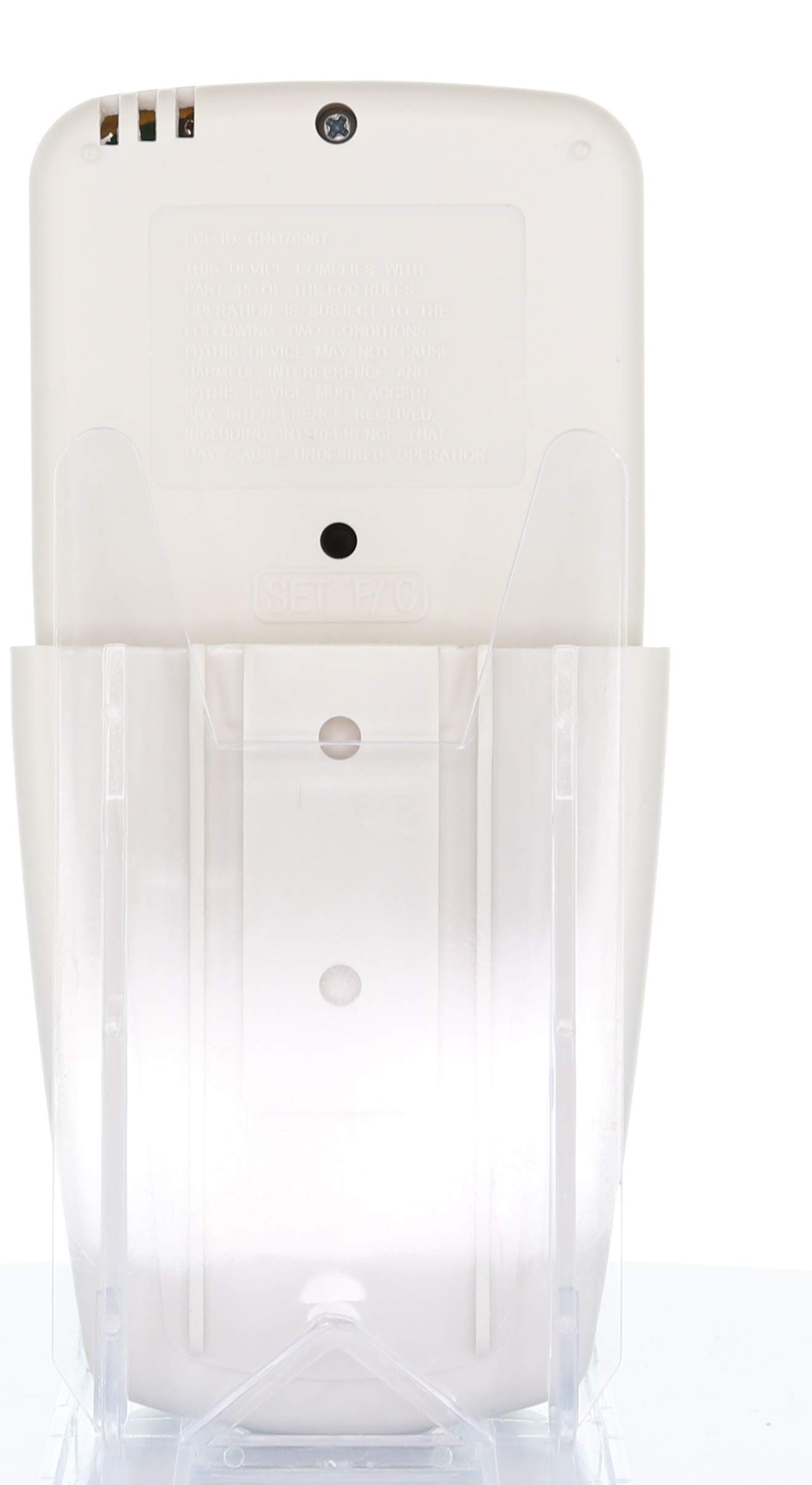 Anderic Replacement for Hampton Bay CHQ7096T with Fan Timer Key Thermostatic Remote Control for Hampton Bay Ceiling Fans (FCC ID: CHQ7096T, UC7096T, CHQ8BF7096T, CHQ8BT7096T) - Ivory - RR7096T