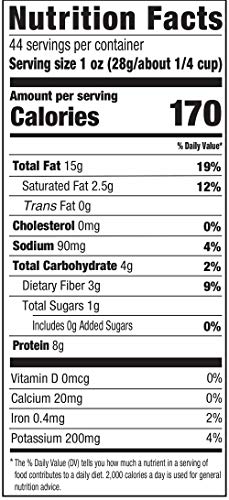 Amazon Brand - Happy Belly Roasted and Salted Peanuts, 44 ounce (Pack of 1)