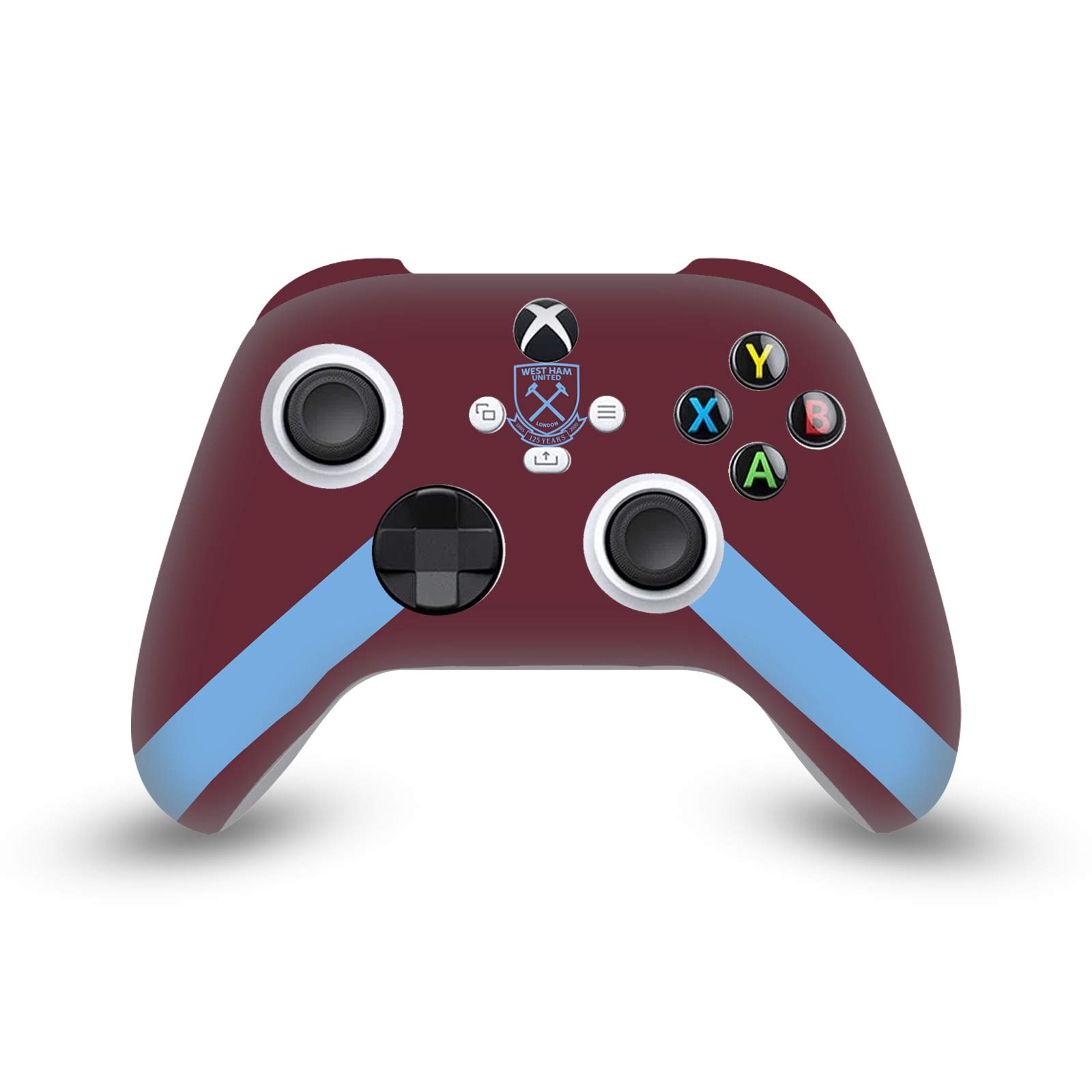 Head Case Designs Officially Licensed West Ham United FC Jersey 2020/21 Home Kit Vinyl Sticker Gaming Skin Decal Cover Compatible With Xbox Series X/S Controller