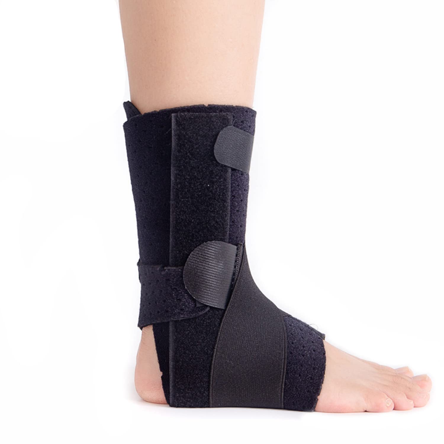 Ankle Brace for Women & Men - Adjustable Breathable Ankle Support Brace - Ankle Joint External Fixation Brace for Achilles,Tendon,Sprain,Injury Recovery,S