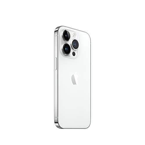 Apple iPhone 14 Pro, 256GB, Silver - Unlocked (Renewed)