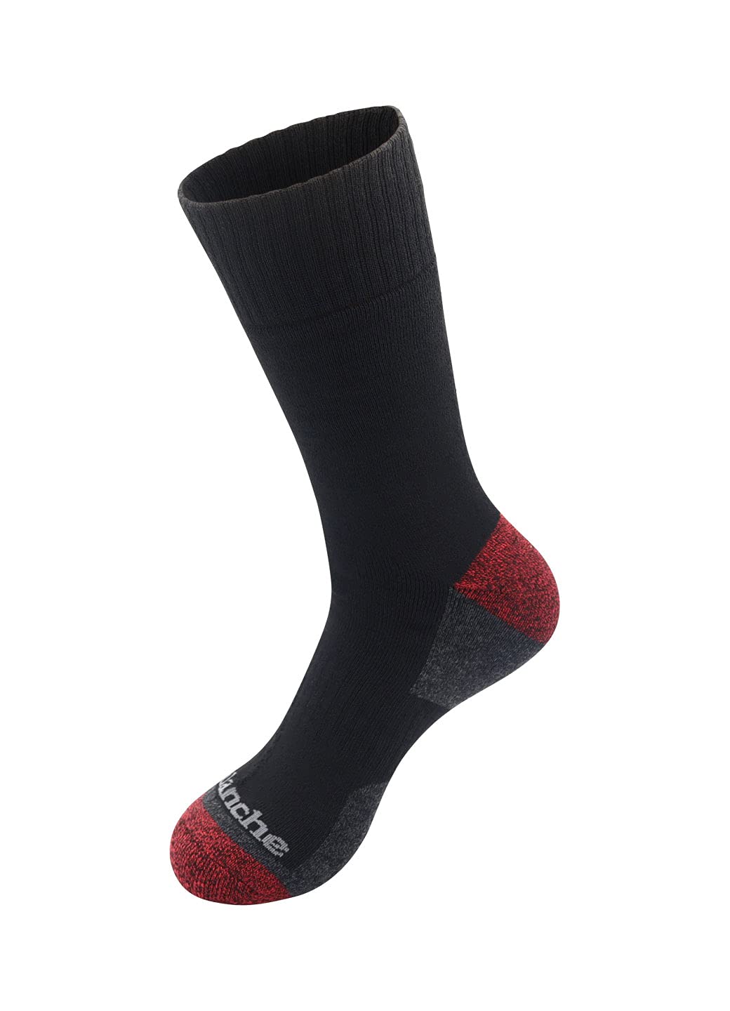 Avalanche Men's Outdoor Crew Socks Multipack, Everyday Breathable Cushioned Arch Support Crew Socks 6-Pack