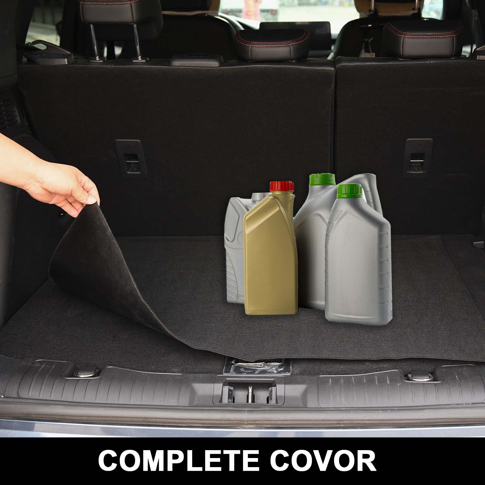 AiBOB Oil Spill Mat, 36 X 60 inches, Garage Floor Mat Under Car, Waterproof Backing Absorbent Pad Protects Floor, Durable, Reusable, Black