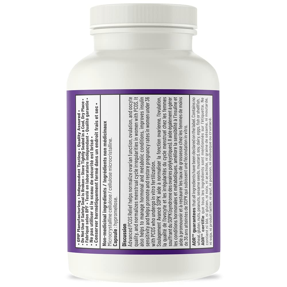 AOR Advanced PCOS Relief, 120 CT