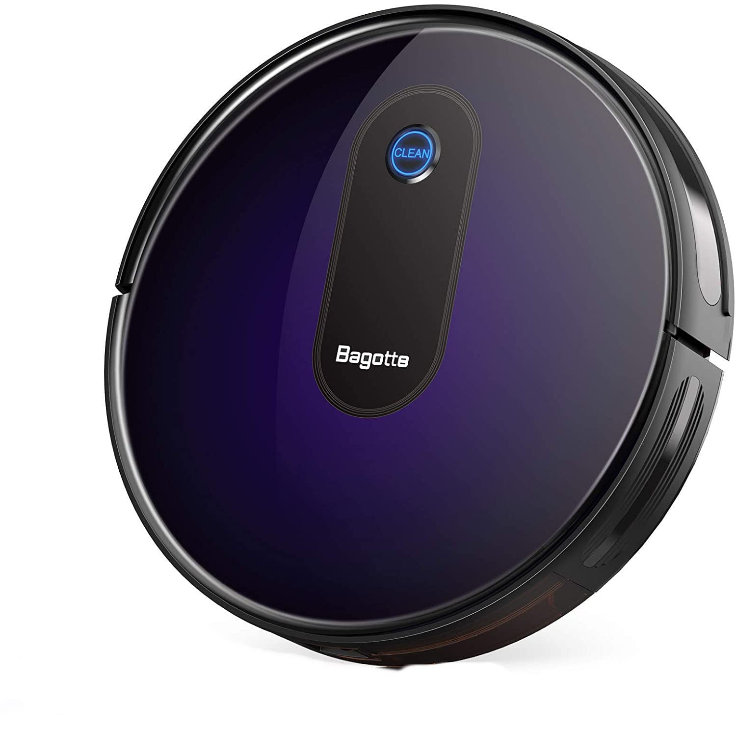 Bagotte Robot Vacuum, Upgraded 2000Pa Strong Suction Robotic Vacuum(Slim), Boost Intellect, Super Quiet, Smart Self-Charging Robot Vacuum Cleaners with Boundary Strips, for Pet Hair,Hard Floor,Carpet