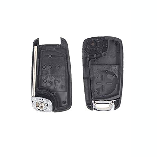 Amautolucky 3 Buttons Remote Car Key Shell FOB for Ssangyong Korando New Actyon C200 2016 2017 Uncut Blade