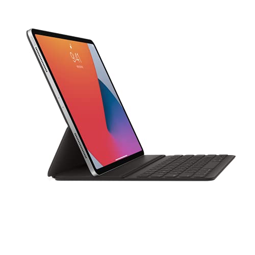 Apple Smart Keyboard Folio: iPad Keyboard case for iPad Pro 12.9‑inch (3rd, 4th, 5th, 6th Generation), Two Viewing Angles, Front and Back Protection, Korean - Black