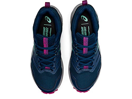 ASICS Women's GEL-SONOMA 6 G-TX Running Shoes, 8, MAKO BLUE/SAGE
