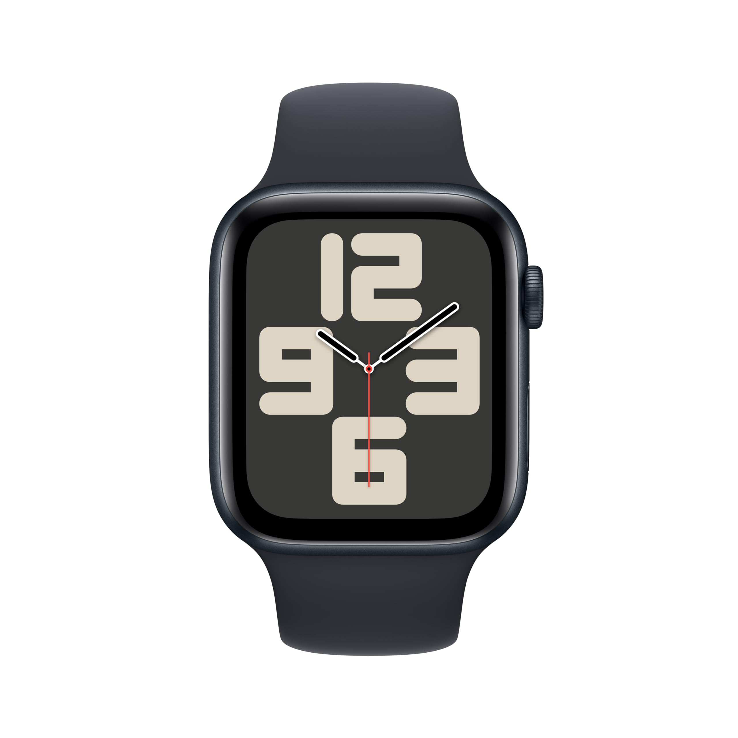 Apple Watch SE GPS 44mm Midnight Aluminum Case with Midnight Sport Band - S/M with AppleCare+ (2 Years)